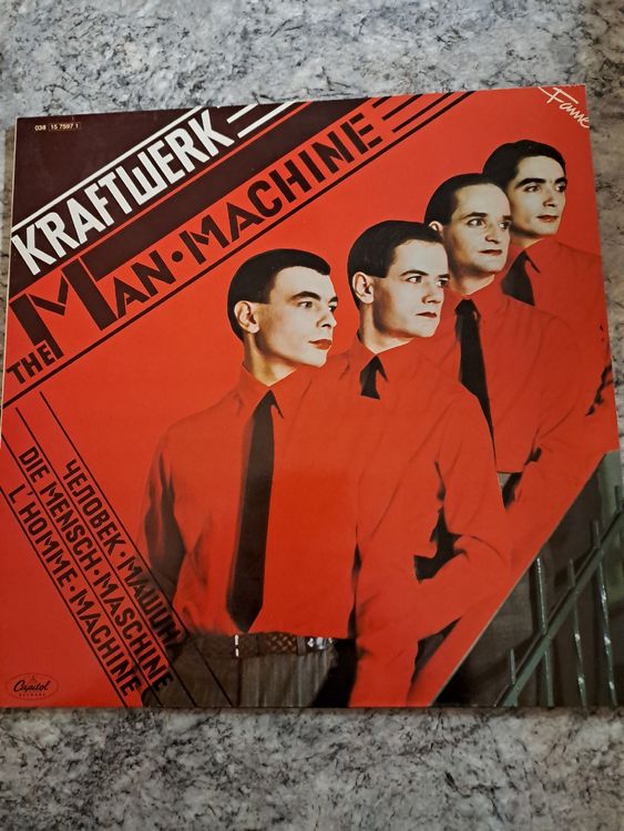 🇩🇪 LP KRAFTWERK "The Man Machine" (Gebraucht) in Uetendorf für CHF 7 ...