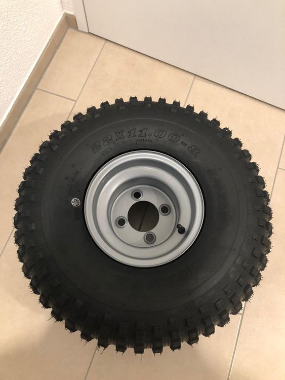 Anhänger-Rad und Nabe mit Lager für Quad ATV Rasentraktor (Neu und ...