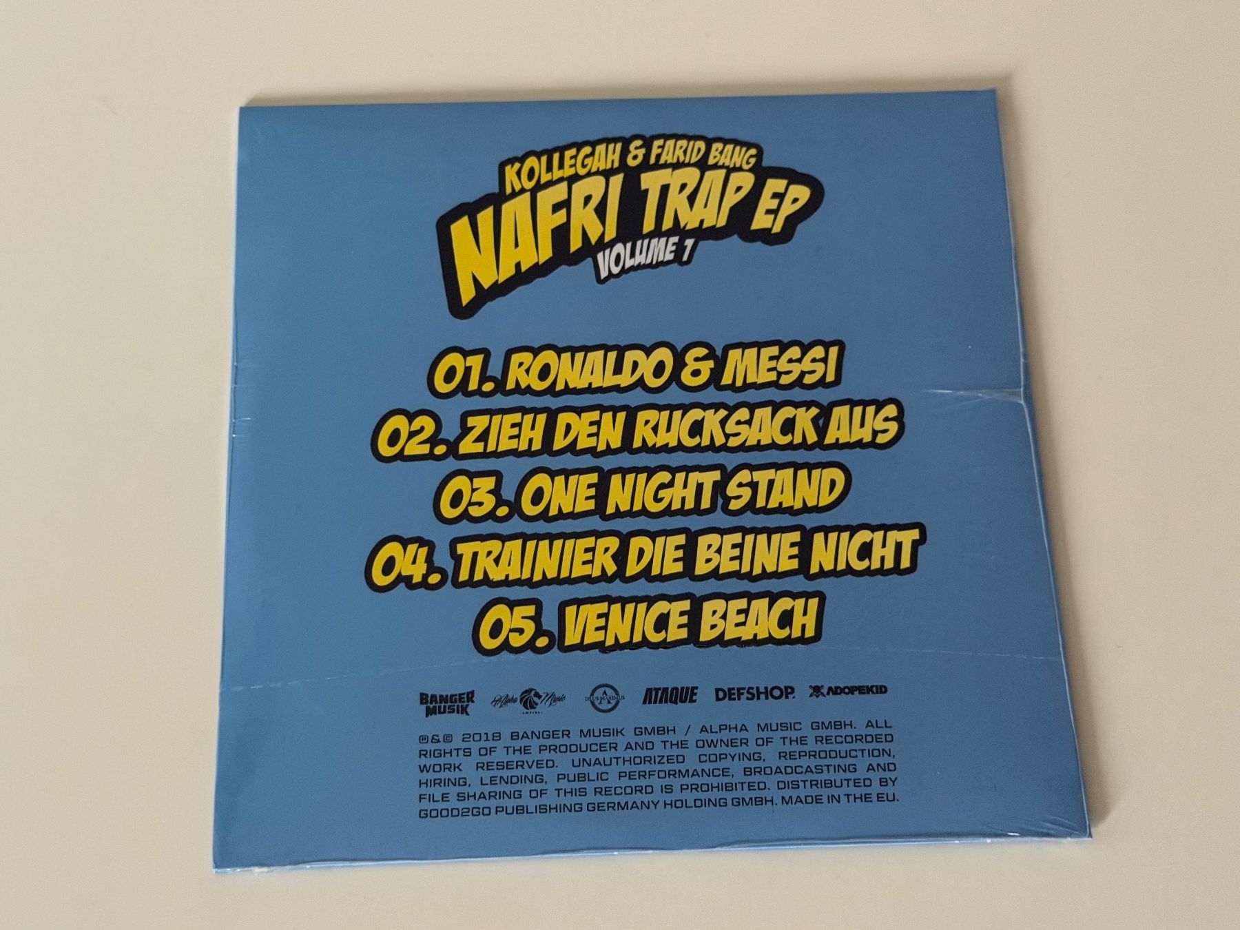 Kollegah & Farid Bang - Nafri Trap EP - Volume 1 (Neu und ...