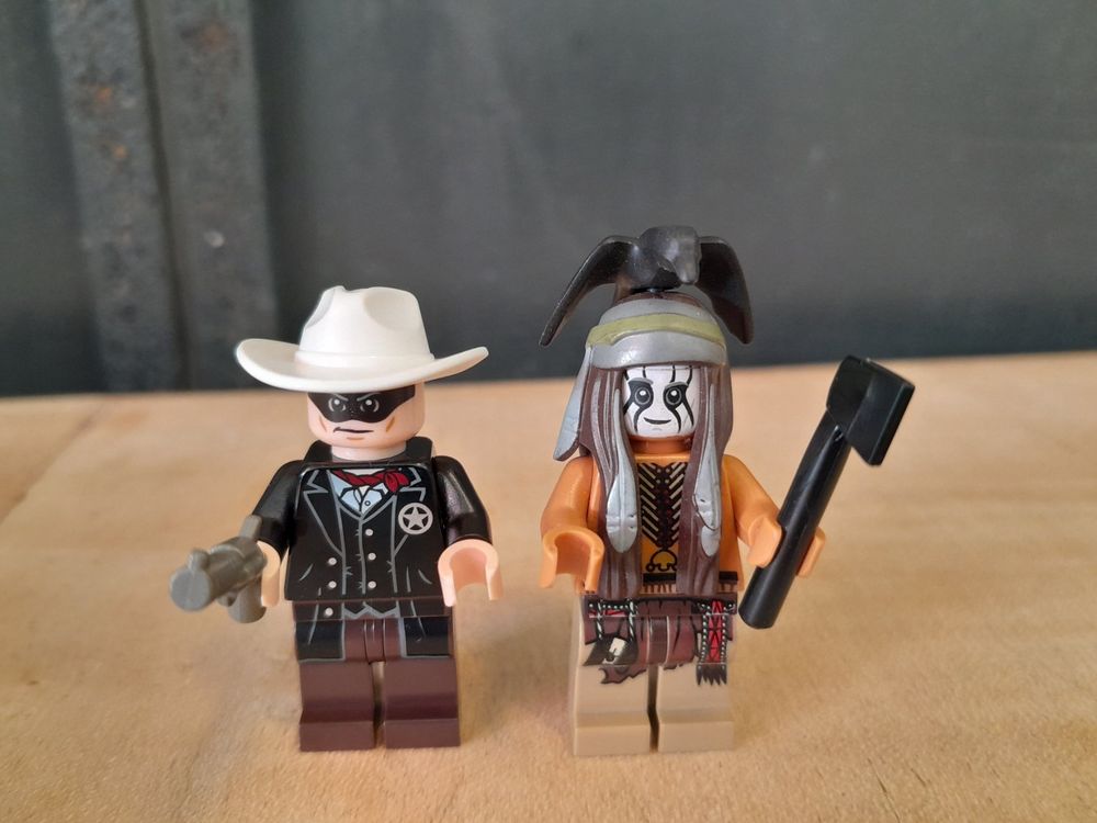 Lego Lone Ranger Western Indianer Lone Ranger und Tonto (Gebraucht) in ...