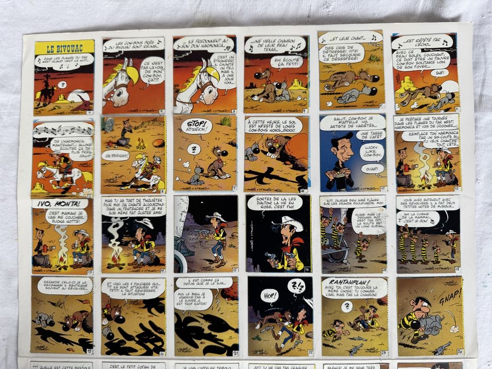 Vignette Lucky Luke BD Le bivouac Lucky Luke 50 ans (D'occasion) à ...