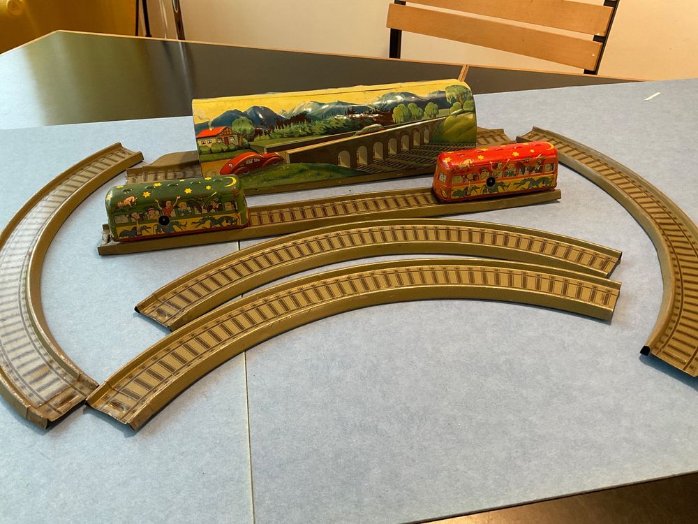 Technofix Blechbahn 50 er/60 er Jahre Made in US Zone Top (Gebraucht ...