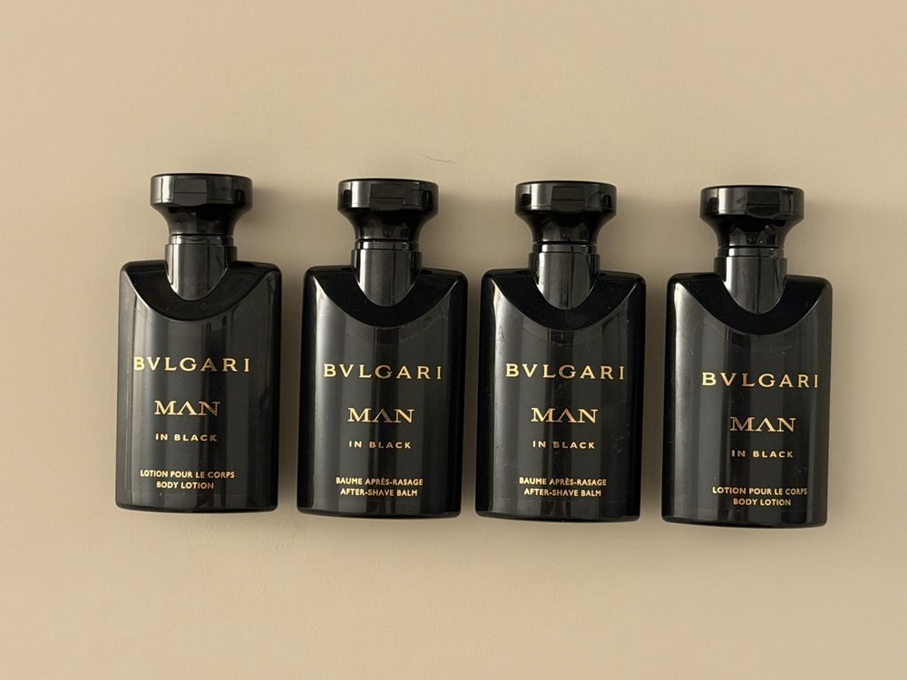 Bulgari Man in Black Set - Body Lotion & Aftershave (Neu (gemäss ...