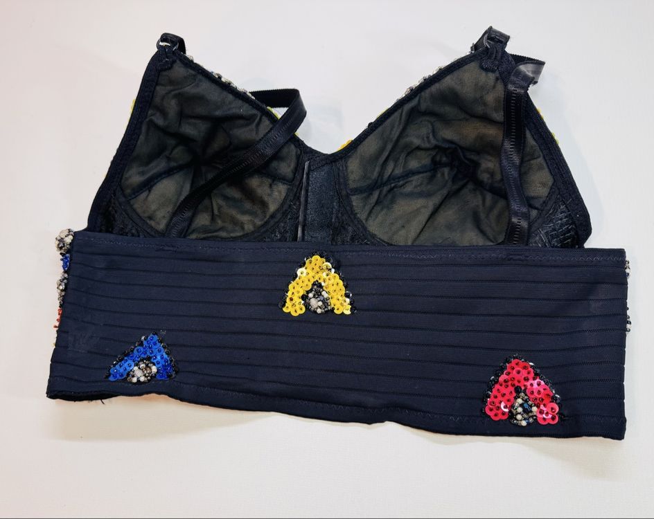 Vintage HUNZA Pailletten-Top 80/90s – Sehr selten! (Gebraucht) in Rombach für CHF 60 – mit ...