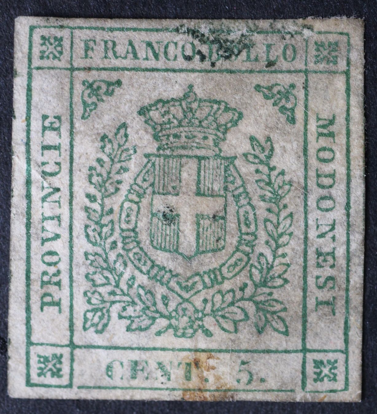 Modena MNr. 7a 20 Centesimi ungebraucht (*) (Neu (gemäss Beschreibung ...