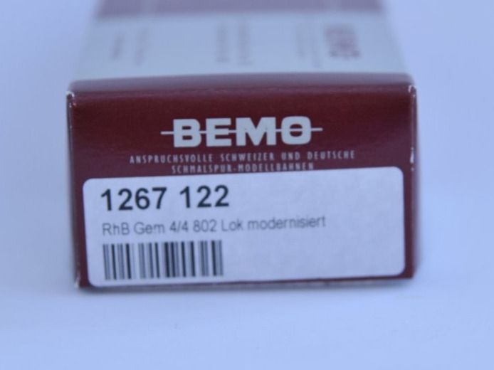 BEMO 1267 122 RhB Gem 4/4 802 Zweikraftlok modernisiert | Kaufen auf Ricardo