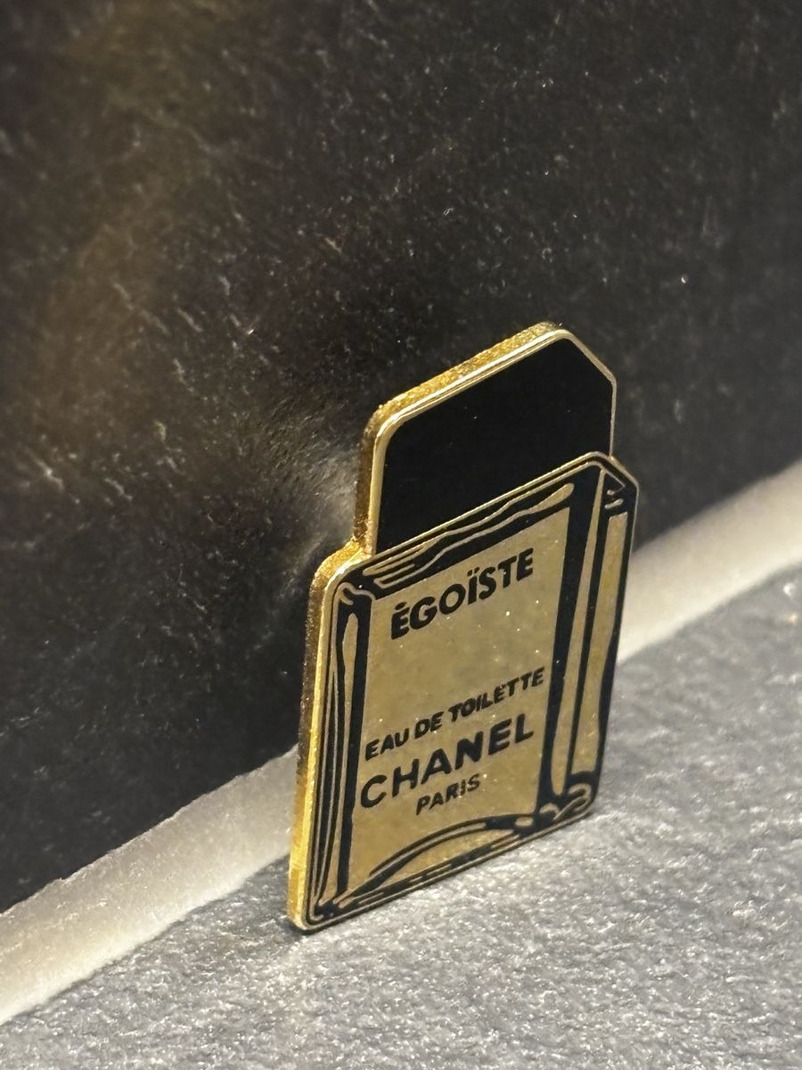 Vintage Collectibles 100% CHANEL Egoiste Perfume Pin Brooch (Gebraucht ...