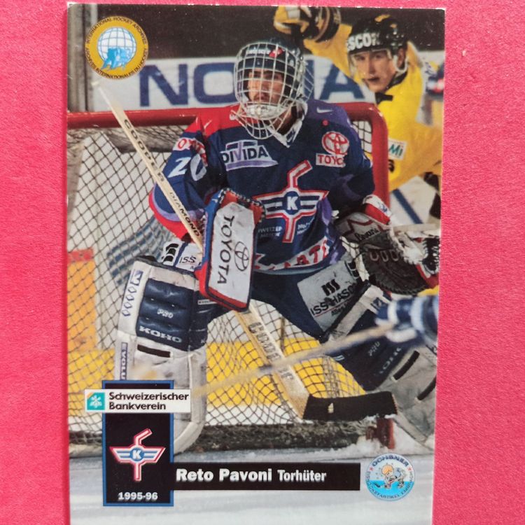 Reto Pavoni - EHC KLOTEN - 1995/96 (Gebraucht) in Dübendorf für CHF 6 ...