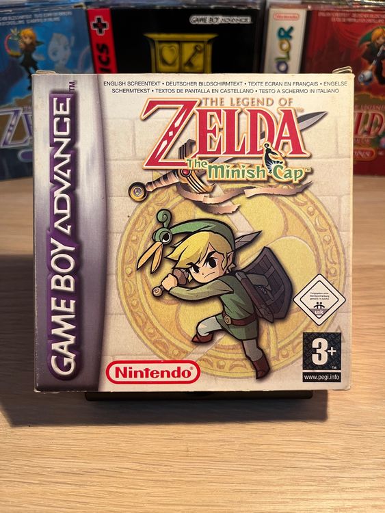 The Legend of Zelda Minish Cap OVP CIB Gameboy Advance (Gebraucht) in ...
