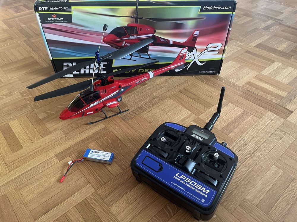 RC Helikopter E-Flite Blade CX2 (Gebraucht) in Lotzwil für CHF 30 – mit ...