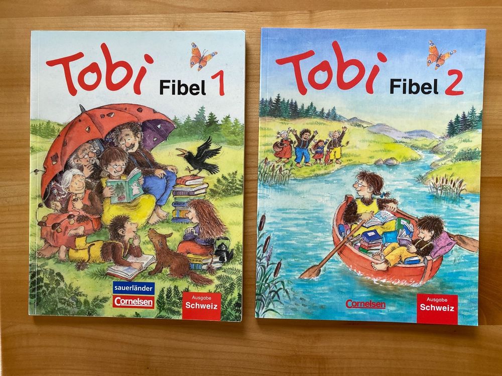 Lehrmittel Tobi Fibel 1 + 2 Carlsen Zyklus 1 (Gebraucht) in Zuckenriet für CHF 8 – mit Lieferung ...