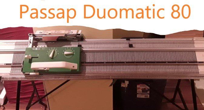 Strickmaschine Passap Duomatic 80 | Kaufen auf Ricardo