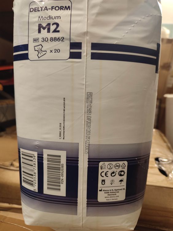 Abena Delta-Form M2 Inkontinenz Windeln Erwachsene wie Tena (Neu und ...