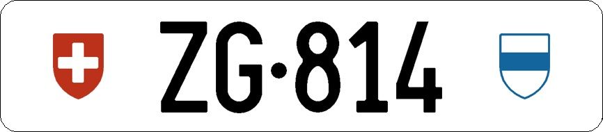 Dreistelliges Autokennzeichen ZG 814 (Gebraucht) in Unterägeri für CHF 50000 – mit Lieferung auf ...