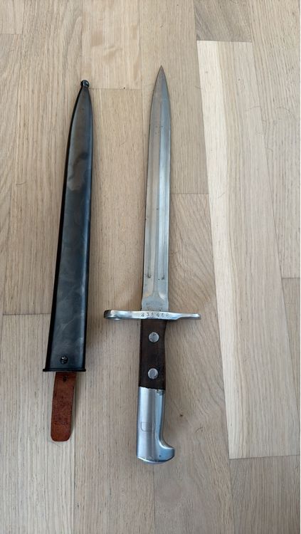 Bajonett Schweizer Armee mit Nummer | Kaufen auf Ricardo
