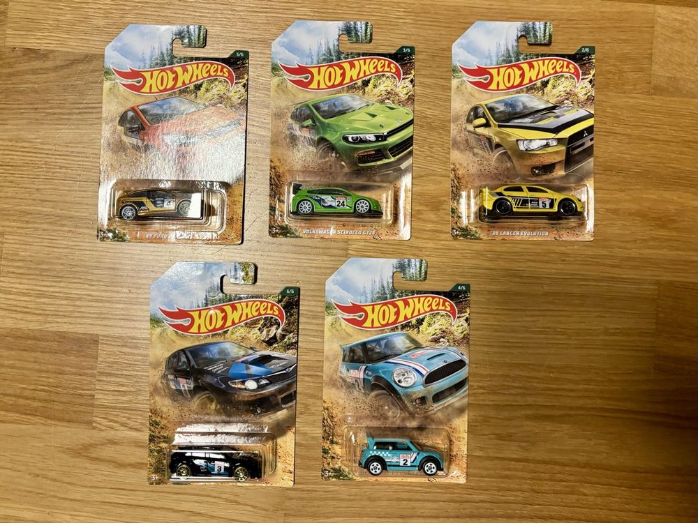 Hot Wheels Rallye Limited Edition (5 Stück) (Neu und originalverpackt ...