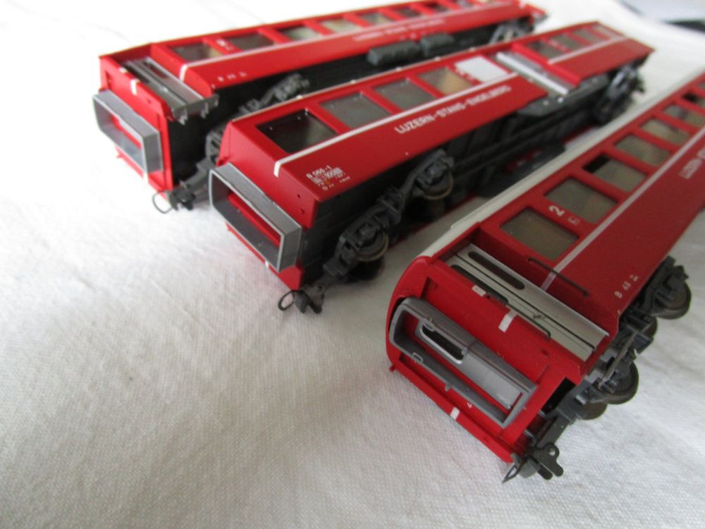 Bemo HOm 3 personenwag Luzern-Stans-Engelbert neufs (Neu und ...