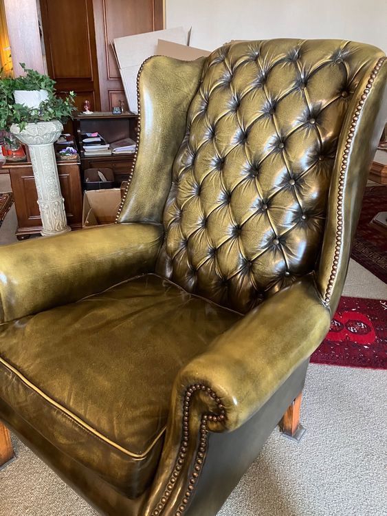 alter Leder-Fauteuil (Gebraucht) in Rüegsauschachen für CHF 75 – nur Abholung auf Ricardo kaufen