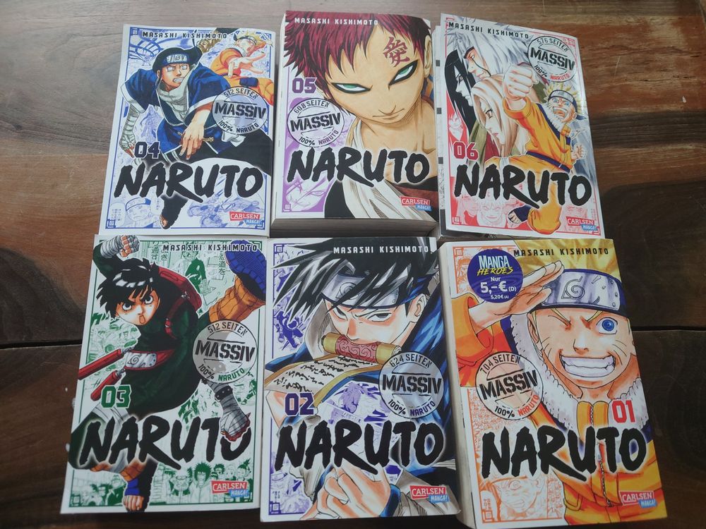 Naruto Manga Band 1-6 | Kaufen auf Ricardo