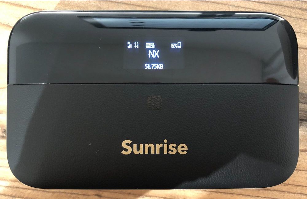 LTE Hotspot - Sunrise E5885Ls inkl. Ethernet-Anschluss | Kaufen auf Ricardo