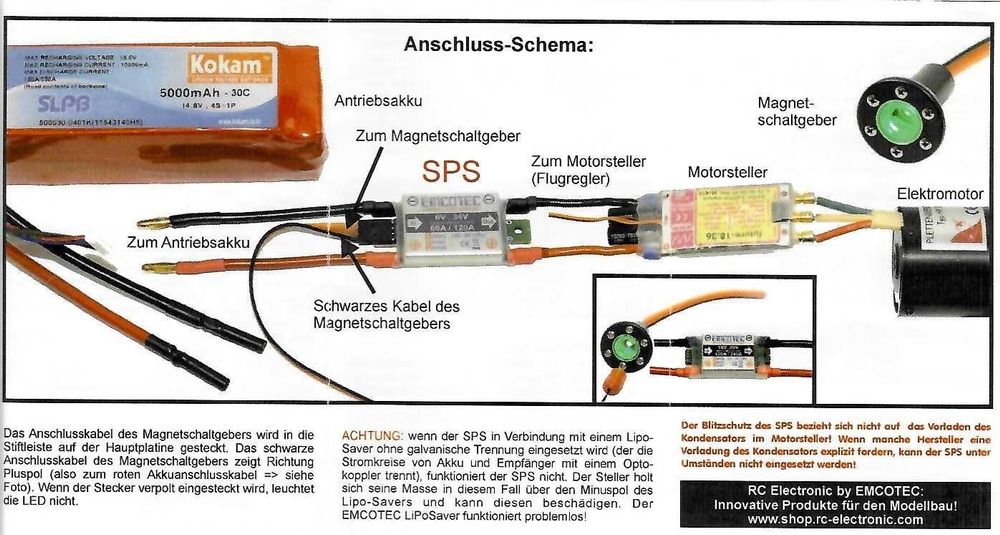 Emcotec Safety Power Switch mit Tankverschluss Schaltgeber (Gebraucht ...