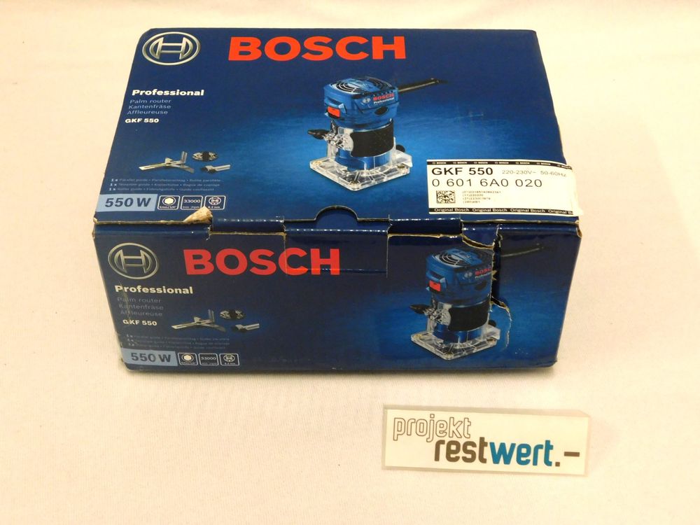Kantenfräse GKF 550 von BOSCH | Kaufen auf Ricardo