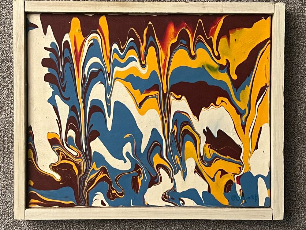 Gemälde / Painting, abstrakt, Acryl, Unikat, Handarbeit (Gebraucht) in Basel für CHF 350 – mit ...