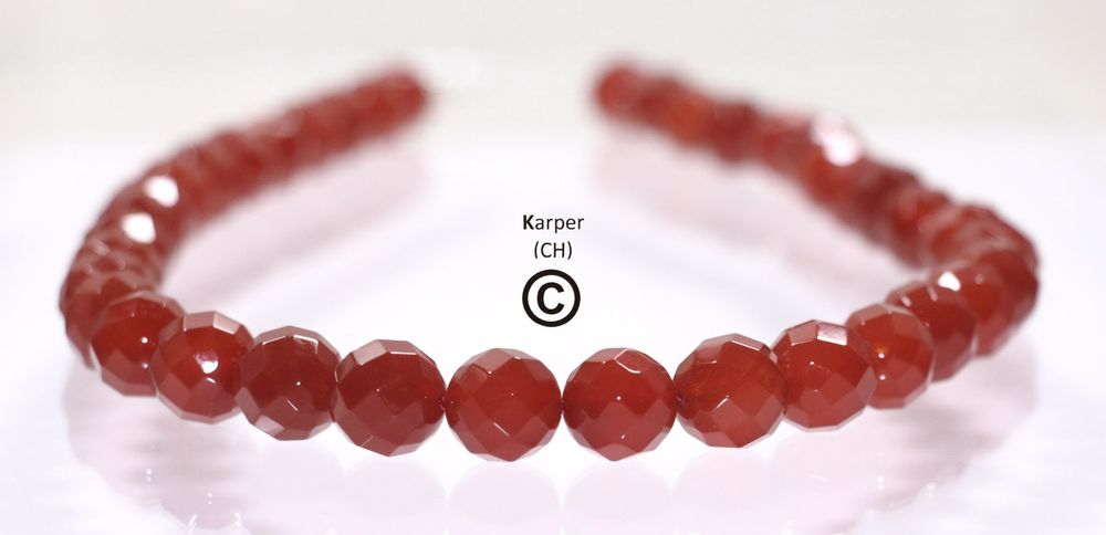 Karneol Kette / Collier Cornaline, S 925 | Kaufen auf Ricardo