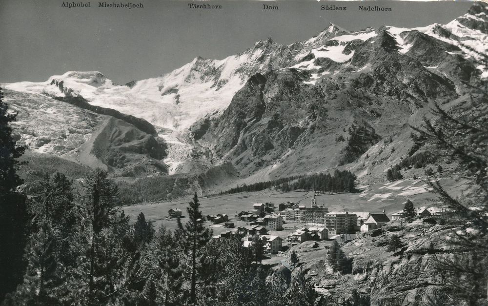 E. Gyger / Saas Fee gel. 1954 (Gebraucht) in Luzern für CHF 3.8 – mit ...