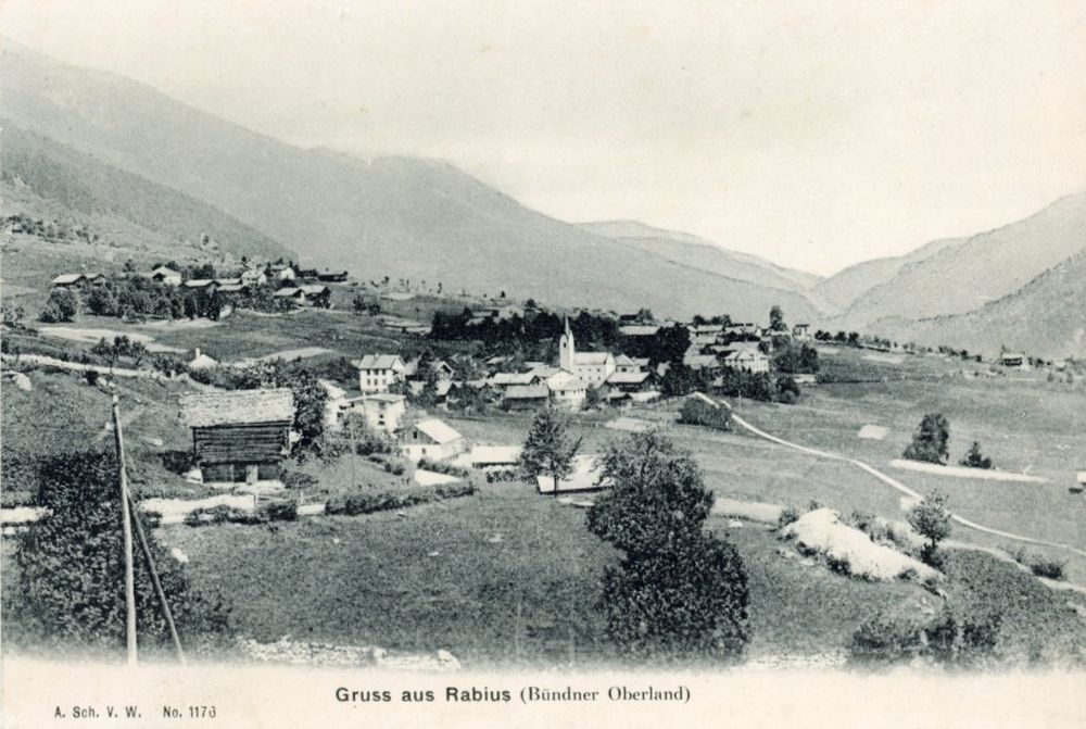 Rabius GR - GRUSS aus RABIUS (Bündner Oberland) | Kaufen auf Ricardo