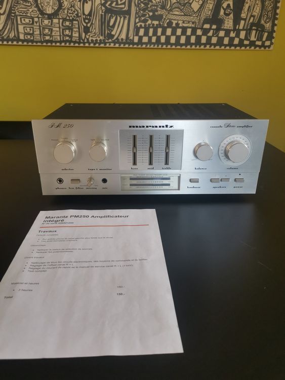 Marantz Pm250 amplificateur intégré (Gebraucht) in La neuveville für ...