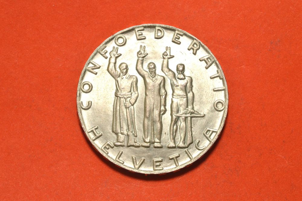 5 Franken 1941 Bundesfeier (Gebraucht) in Oberglatt ZH für CHF 23 – mit Lieferung auf Ricardo kaufen