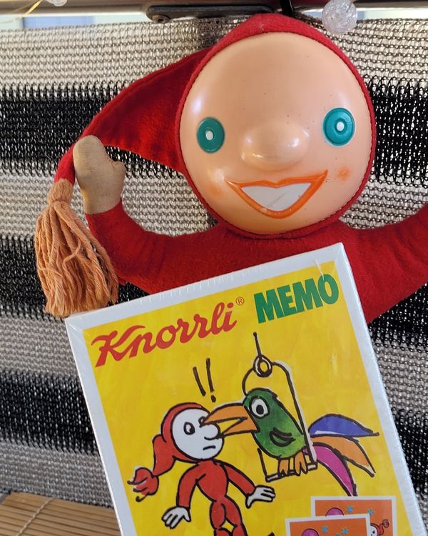 ⭐ Alter KNORRLI und vintage KNORRLI-MEMORY (OVP) | Kaufen auf Ricardo