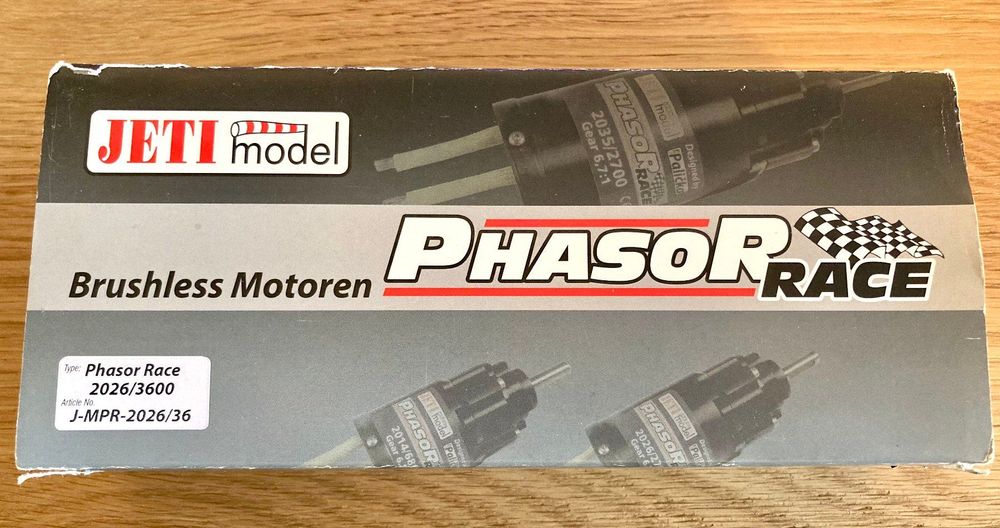 Jeti Phasor Race 2026/3600 motor | Kaufen auf Ricardo