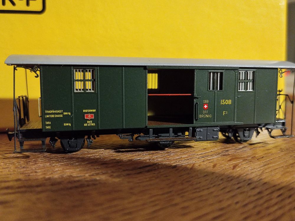 HRF SBB Brünig Gepäckwagen F3 1508 (Gebraucht) in Chur für CHF 490 – mit Lieferung auf Ricardo ...