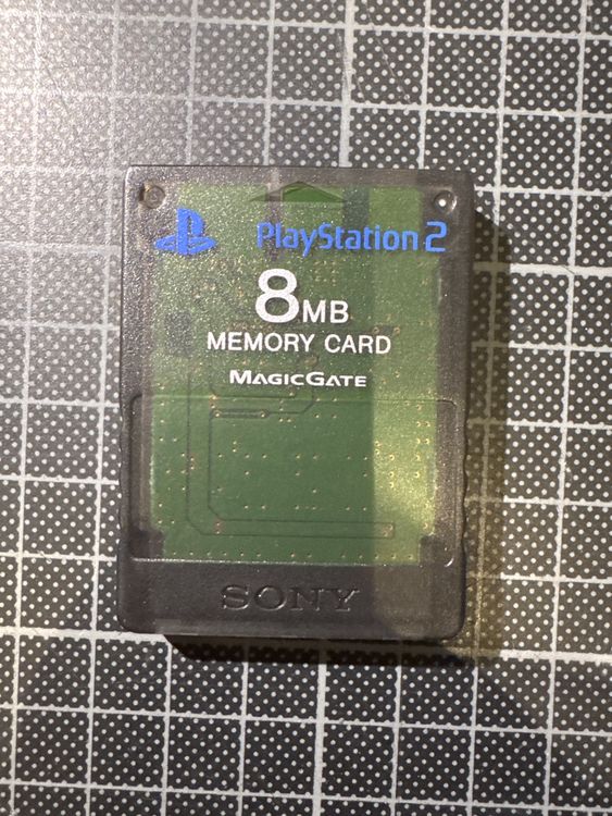 Playstation 2 Memory Card 8MB smoke black | Kaufen auf Ricardo