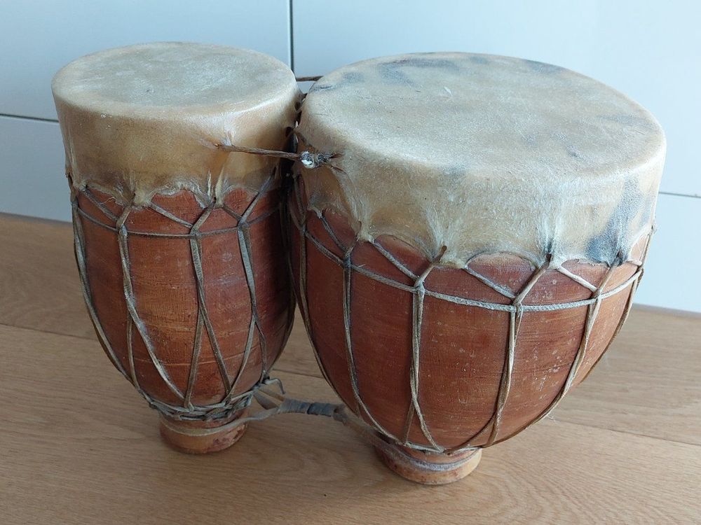 Afrikanische Bongo Trommel | Kaufen auf Ricardo