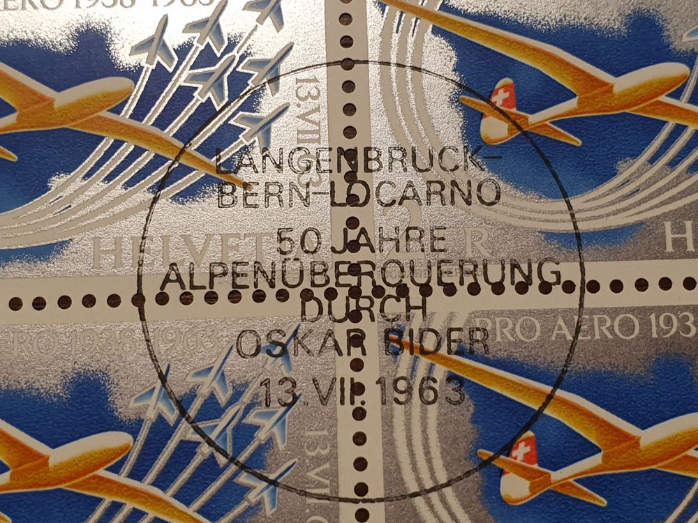 25 Jahre PRO AERO F46 - Zierbogen mit 20 Marken gestempelt | Kaufen auf ...