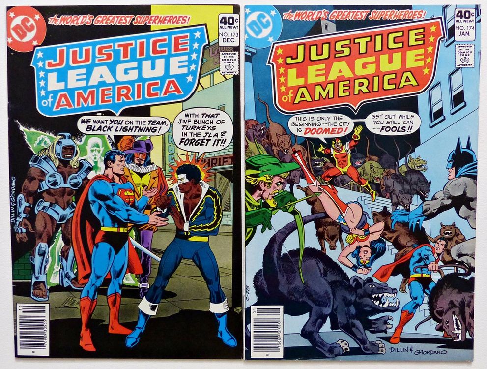 JUSTICE LEAGUE 175-176 VS DOCTOR DESTINY COMPLETE STORY 1980 (Gebraucht ...