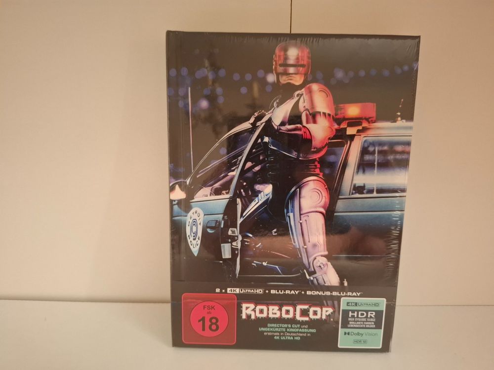 Robocop (4K & Blu-Ray Mediabook) (Neu und originalverpackt) in ...