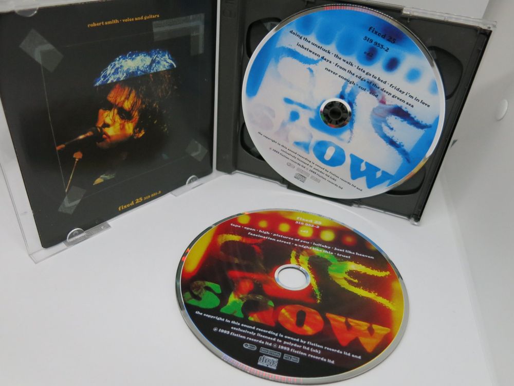 2 CD Set : The Cure – Show (Gebraucht) in Ernetschwil für CHF 2.1 – mit Lieferung auf Ricardo kaufen