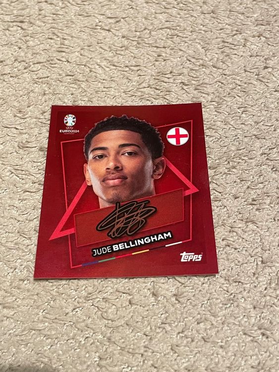Topps Euro EM 2024 ENG SP Jude Bellingham Sticker | Kaufen auf Ricardo