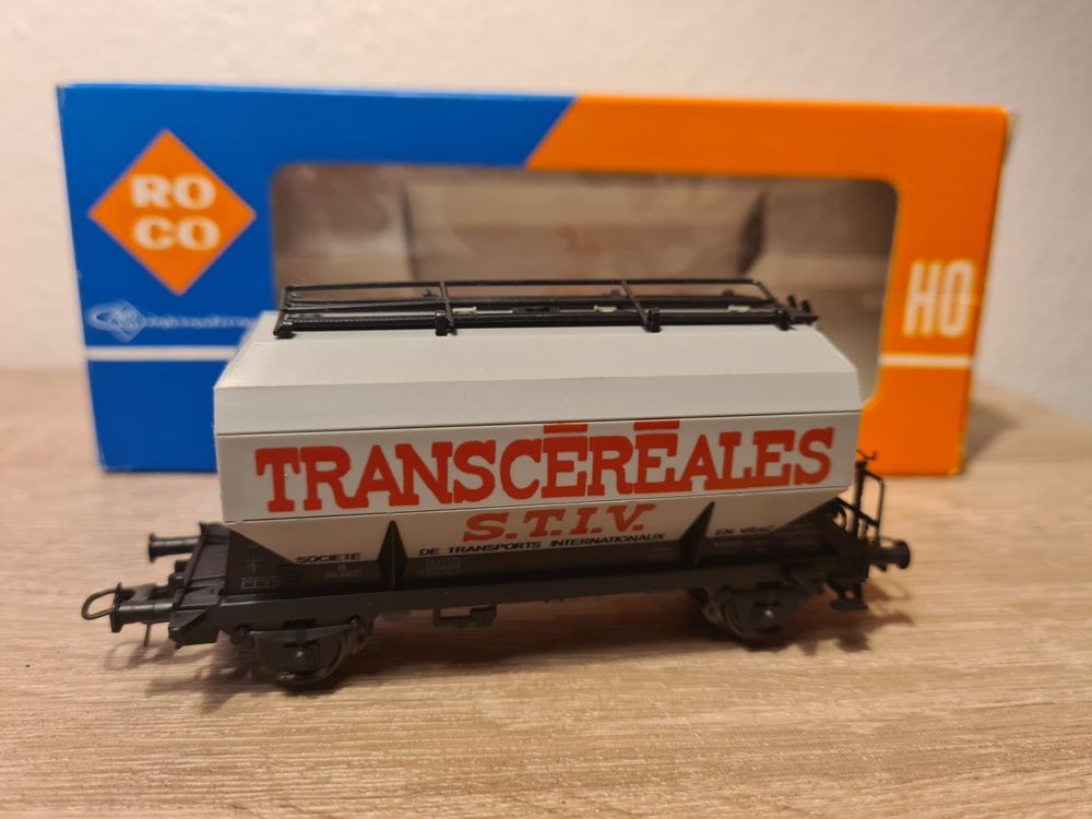Roco 4327 Güterwagen Transcéréales H0 | Kaufen auf Ricardo