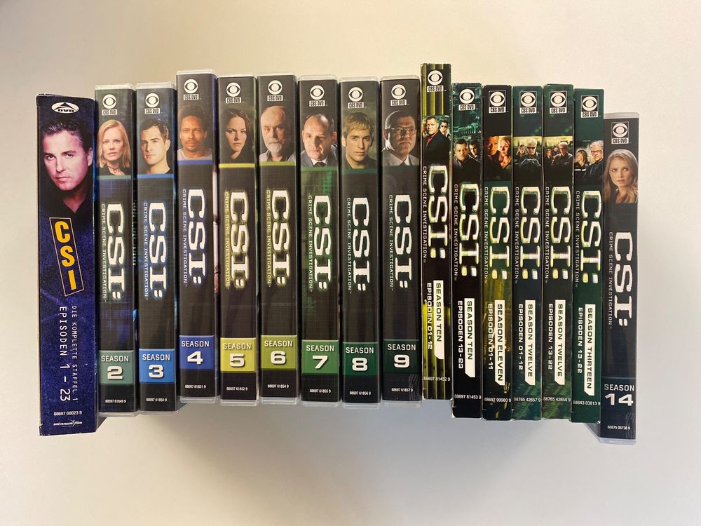 CSI: Las Vegas - Komplette Staffeln 1-14 (Gebraucht) in Buchen im Prättigau für CHF 59 – mit ...