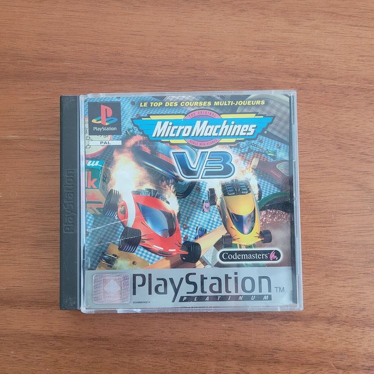 Micro Machines V3 – Playstation 1 – PAL – Multilingue (D'occasion) à ...