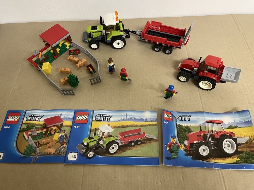 Lego City Bauernhof und Traktor 7684 + 7634 | Kaufen auf Ricardo