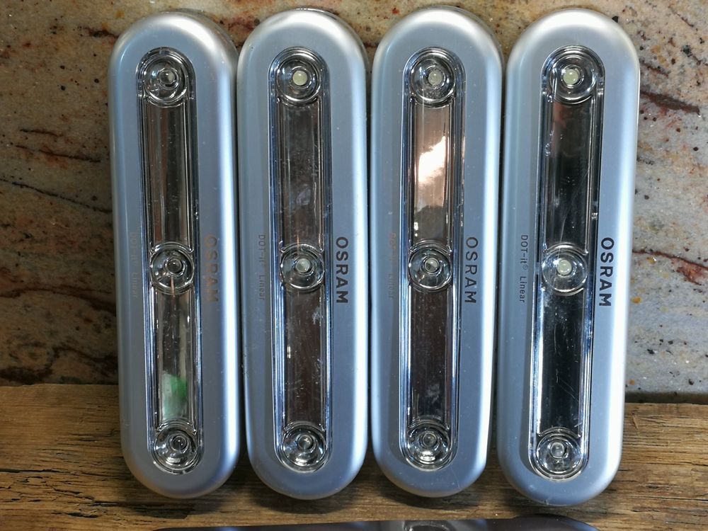 Osram LED Touch Light Schrankleuchten mit je 3 LED (Gebraucht) in ...