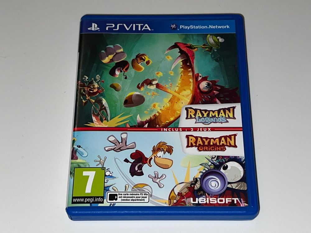 PS Vita Spiel - Rayman Legends/Rayman Origins [Französisch] (Gebraucht ...