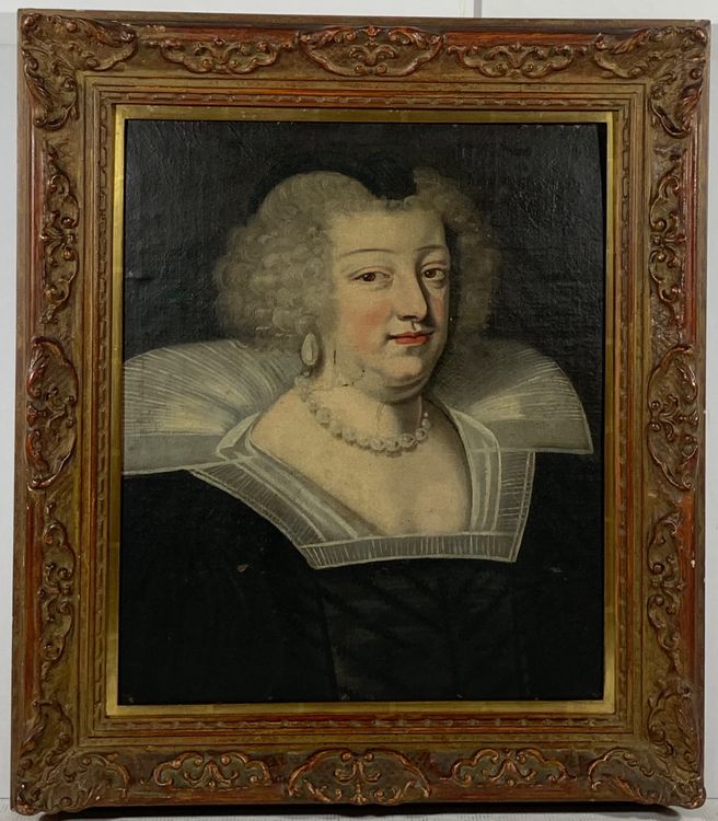 um 1600 Jh Antikes Gemälde Portrait von einer Dame (Gebraucht) in für ...