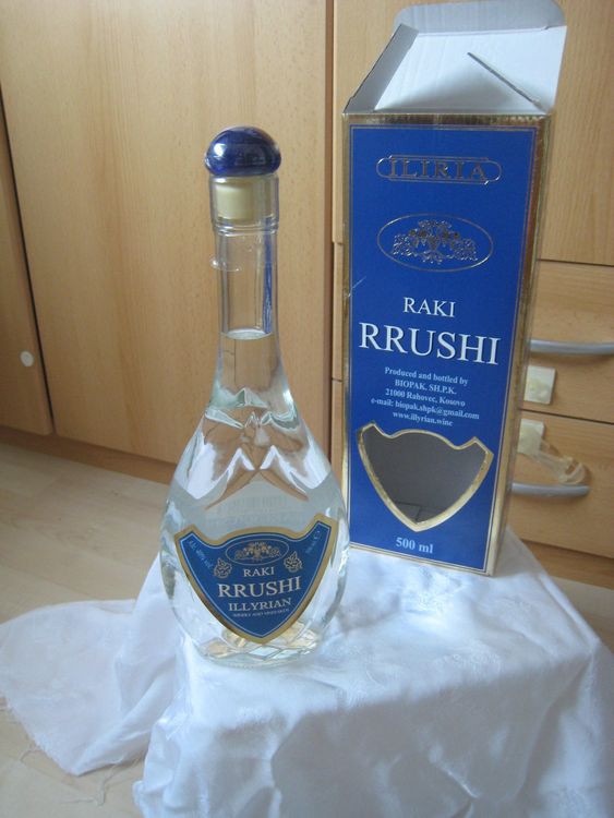 RAKI RRUSHI Illyrian Winery and Vineardas 500 ml neu Kosovo | Kaufen ...